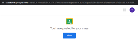 How to create Google Classroom assignment to share to Google Classroom ...