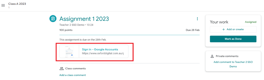 How to create Google Classroom assignment to share to Google Classroom ...