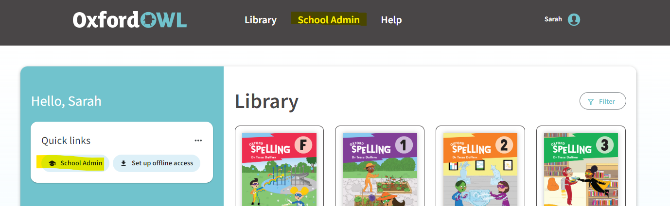 How do I view my classes? – Oxford University Press