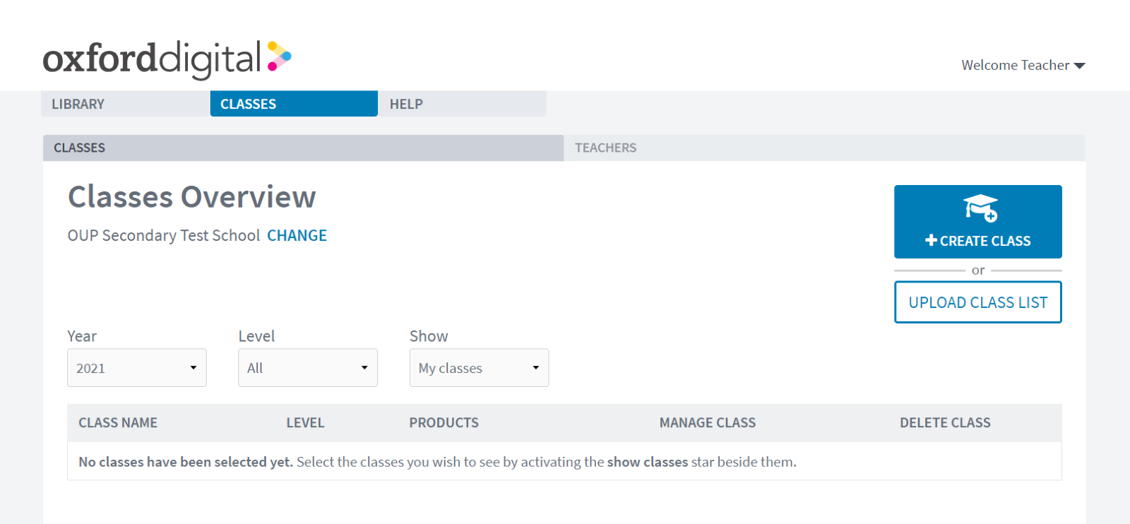 How to validate a new teacher account – Oxford University Press