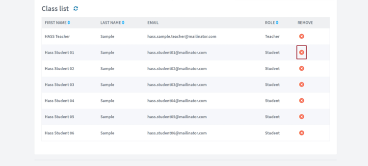 How to delete students and teachers from a class – Oxford University Press